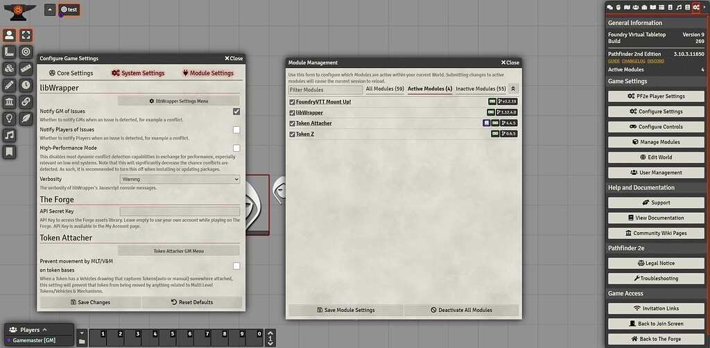 Active module not functioning or showing up in module setting list ...