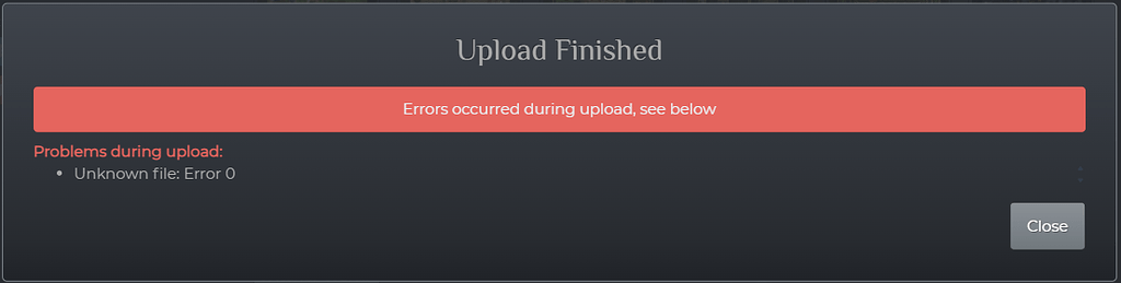 Can't Import Maps - Help - The Forge Can't Import Maps - Help - The Forge