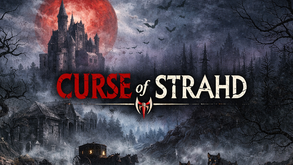 Paid | Level 1 Start - DnD-5e | Curse of Strahd | Beginner Friendly ...
