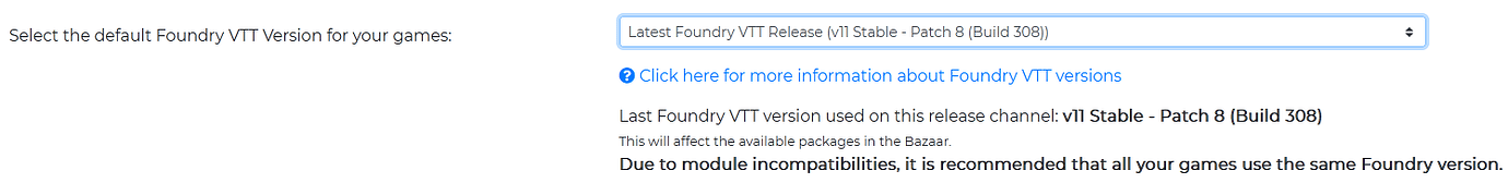 How to update Foundry VTT on The Forge - Foundry - The Forge